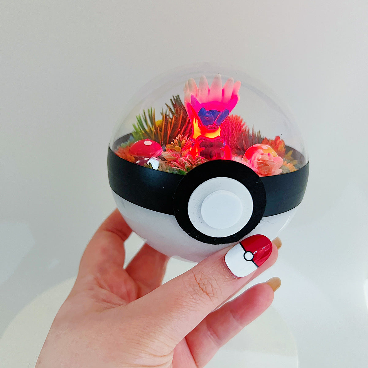 LIGHT UP Koraidon Pokeball Terrarium – WhySoCilious